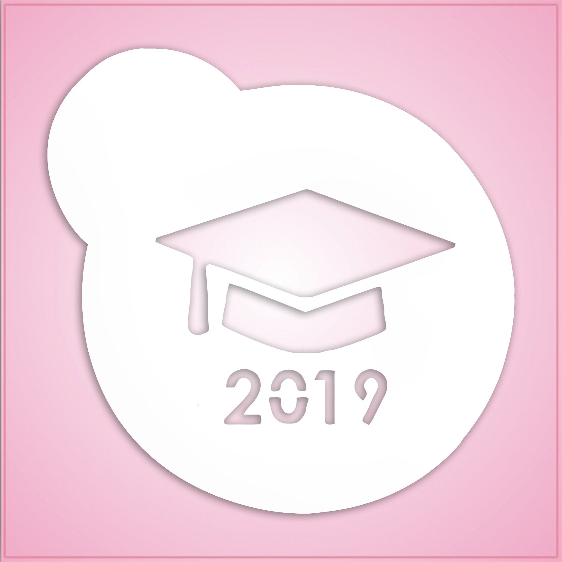 Graduation Cap Stencil