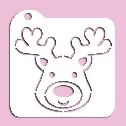 Rudolph Face Template